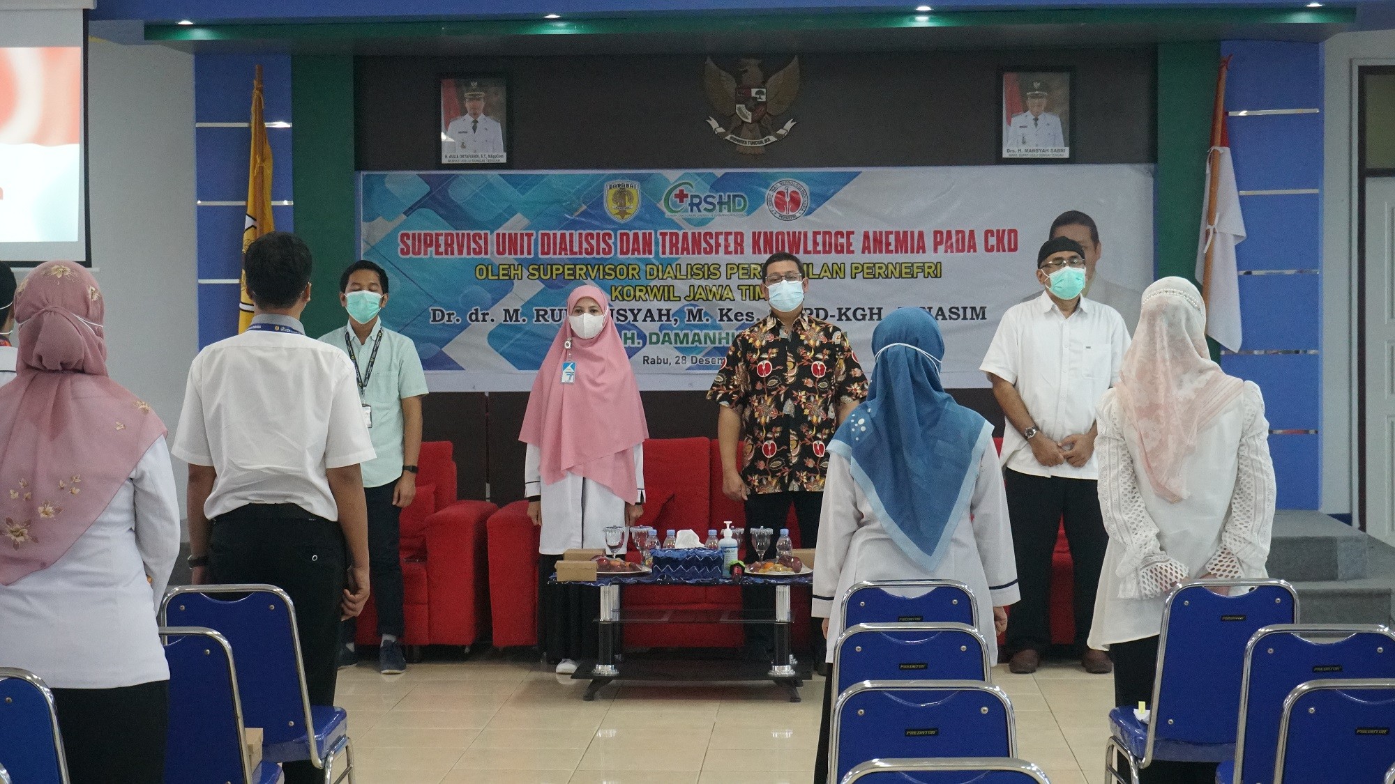Visitasi Pernefri Jatim ke Instalasi Hemodialisis RSUD H. Damanhuri ... Visitasi Pernefri Jatim ke Instalasi Hemodialisis RSUD H. Damanhuri ...